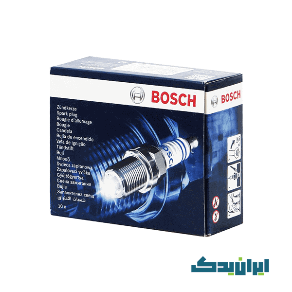 شمع بوش تک پلاتین پایه بلند BOSCH FR8SC+42 (اصلی) 4عددی