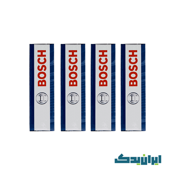 شمع بوش تک پلاتین پایه بلند BOSCH FR8SC+42 (اصلی) 4عددی